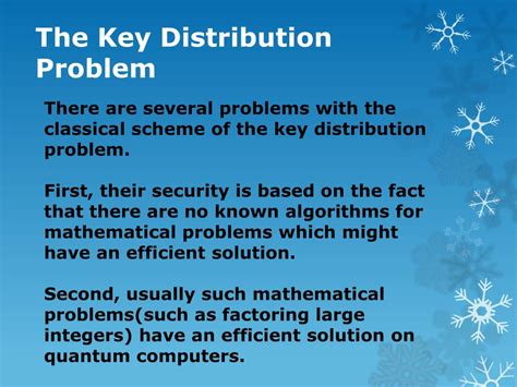 Ppt Introduction To Quantum Key Distribution Powerpoint Presentation