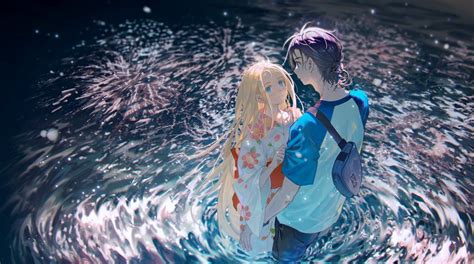 Kofune Ushio And Ajiro Shinpei Summertime Render Drawn By Tidsean