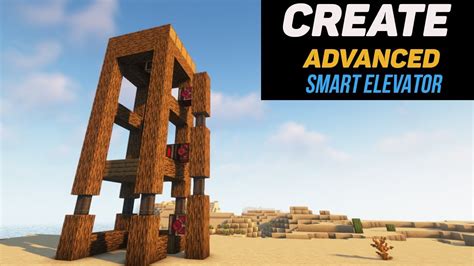 Create 0 5 1 Advanced Smart Elevator Tutorial Guide 1 18 2 1 19 2 Minecraft Java Edition