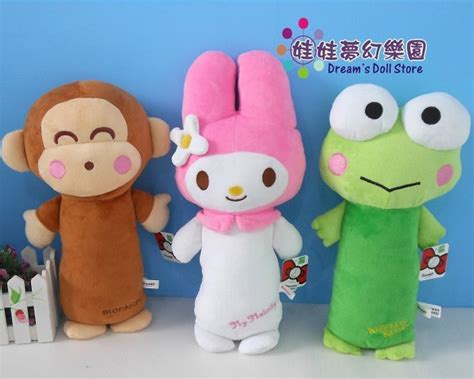 正版迪士尼~三麗鷗玩偶~可愛布丁狗大耳狗史迪奇奇奇美樂蒂大眼蛙淘氣猴蒂蒂毛怪熊抱哥長枕~ Yahoo拍賣
