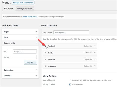 How To Add Social Media Icons To Wordpress Menu Step By Step