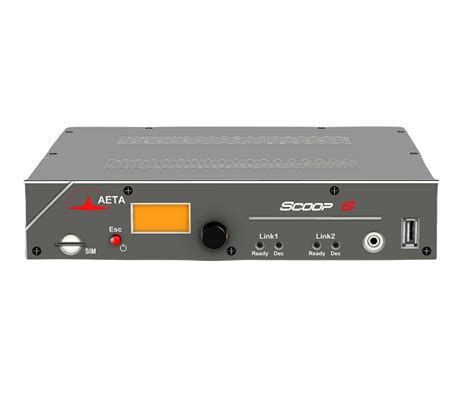 AUDIOCODEC AETA SCOOP6 Euro Broadcast