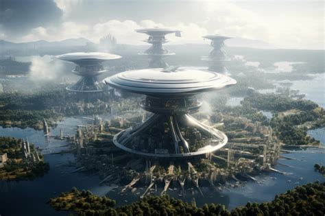 Premium Ai Image Advanced Pollution Monitoring And Control Future