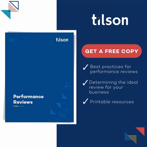 Tilson On Linkedin Performance Reviews Tilson