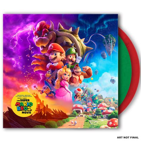 【通常版】the Super Mario Bros Movie 2xlpザ・スーパーマリオブラザーズ・ムービー サウンドトラック（2lp