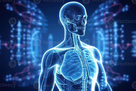 Illustration Of Medical Technology Platform Artificial Intelligence