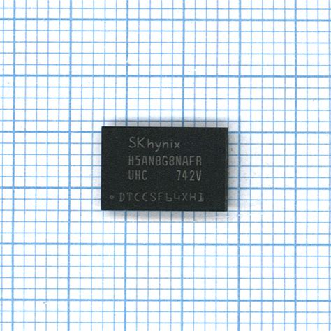 Микросхема памяти RageX H5AN8G8NAFR UHC, DDR 4 DRAM, 8 Гб, с разбора ...