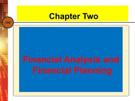 495637247 Chapter 2 Financial Analysis And Planningppt