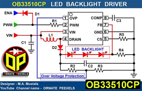 Led Backlight Driver Circuit Diagram