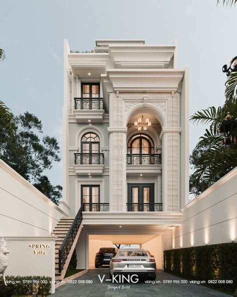 Classical Elevation For Residential Architecture