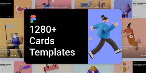 Figma Freebie 1280 Cards Template Ui Kit UI4Free