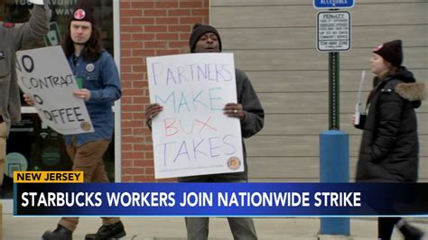 Some Starbucks Workers In Mercer County New Jersey Participate In