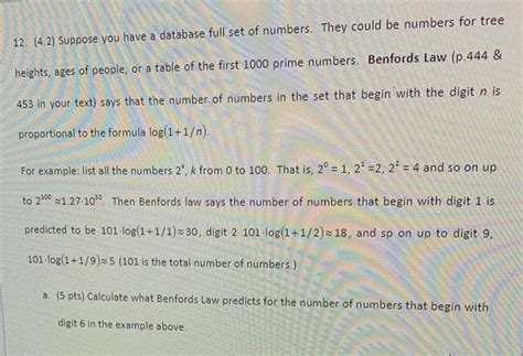 Solved 12 42 Suppose You Have A Database Full Set Of