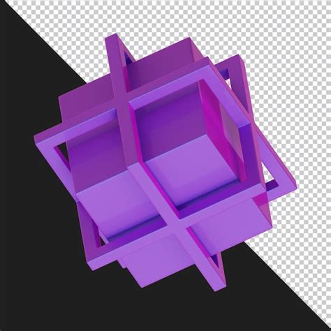 抽象的な幾何学的形状の未来的なグラデーション マテリアル デザイン 3 D レンダリング プレミアムpsdファイル