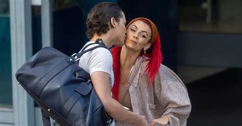 Eastenders Bobby Brazier Plants Kiss On Dianne Buswell As Pair Leave