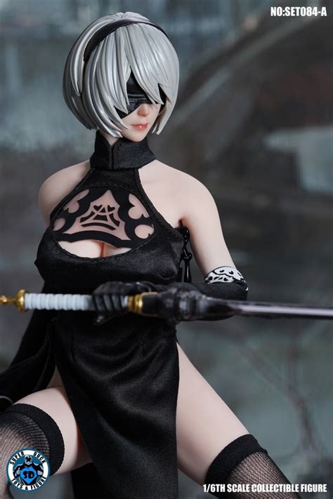 Mô Hình 1 6 Super Duck NieR Automata 2B Cheongsam Set Vừa Body