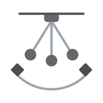 Péndulo Icono Plano Vector PNG Beto Impulso Péndulo PNG y Vector
