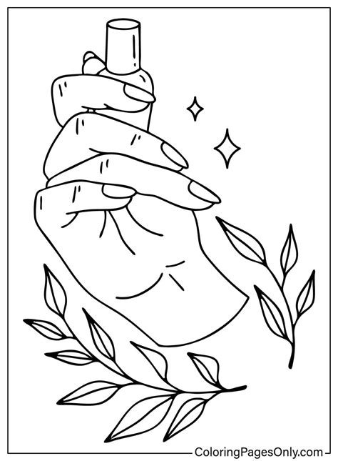 30 Nails Coloring Pages Free Printable Pdf And Online Coloring