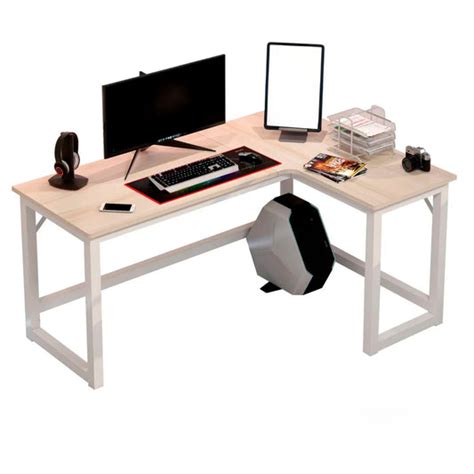 Escritorio Esquinero Forma L Oficina 140x60x75cm Chic Home De Todo Y Más