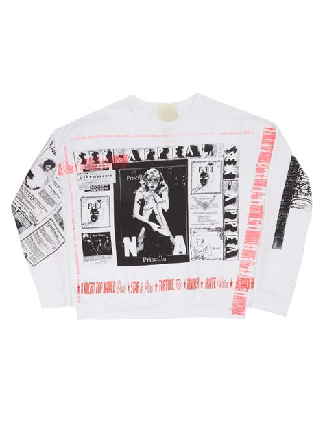 Sex Appeal Newsprint Sweatshirt 3 Torture Tart