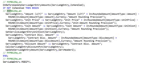 Event Request Codeunit 5940 Servcontractmanagement In Functions Createserviceledgerentries