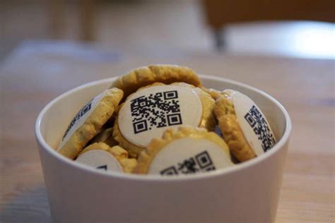 Qr Codes Ads Example Food Tech Food Technology Edible