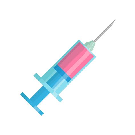 Premium Vector Injection Flat Icon