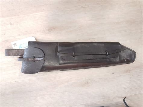 SS Marked Unknown Leather Holster Pouch Please Help Me With Id