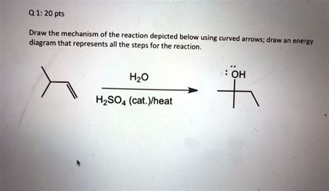 SOLVED Q1 20 Pts Draw The Mechanism Of The Reaction Depicted Below