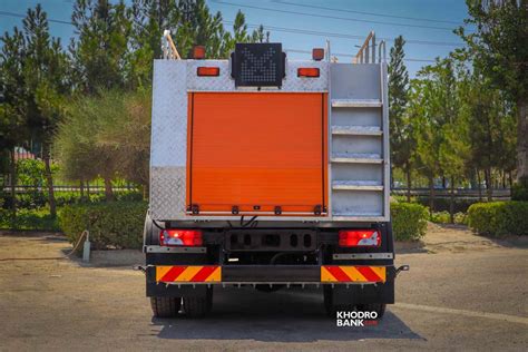بررسی کامیون باری 18 تن باری دوو مدل Doosan با کاربری جدول شوی عکس
