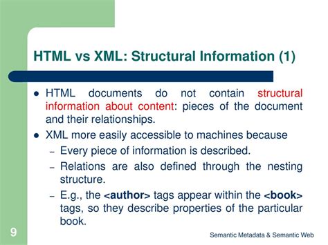 Introduction To Semantic Metadata And Semantic Web Ppt Download