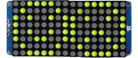 Adafruit Matriz De Leds 16x8 Verde Ultrabrillante Bus I2c Cuotas