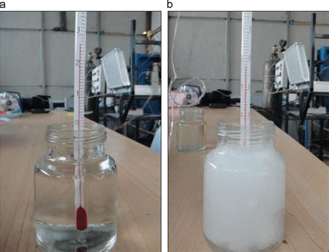 The Liquid And Solid Phases Of Paraffin Waxes At Temperature Around 27