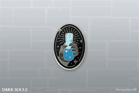 Dark Souls Ashen Estus Flask Pin Fangamer