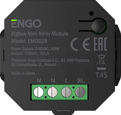 Modu Przeka Nika Repeater Zigbee Engo Controls Emodzb Cena