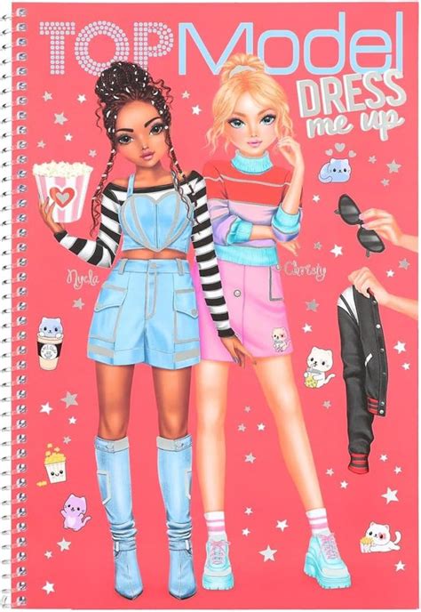 Top Model Carnet Habille Moi Cutie Star Juguetesland