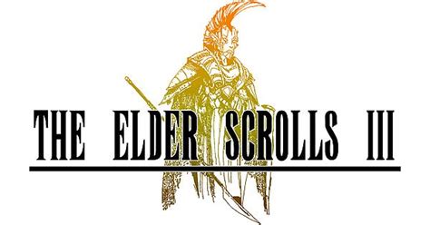 Final Fantasy Style The Elder Scrolls Iii Morrowind Logo No Jp Text Album On Imgur