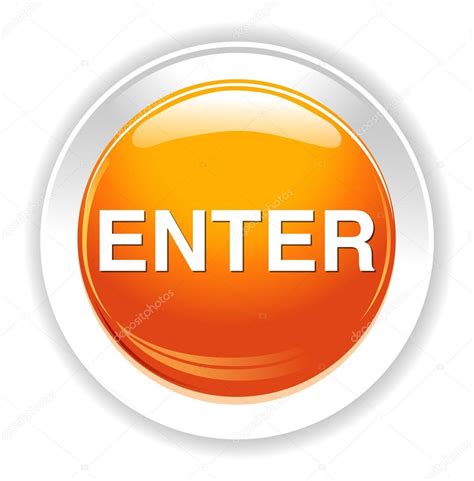 Enter Button Icon — Stock Vector © Sarahdesign85 70280653