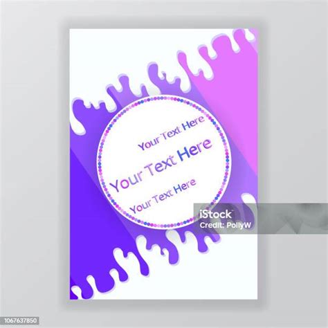 점액 추상 보라색과 분홍색 액체 배경을 떨어지는 라운드 레이블 삭제 기포에 대한 스톡 벡터 아트 및 기타 이미지 기포 끈적거리는 끈적끈적한 Istock