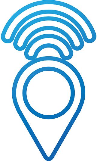 포인터 지도 Wifi 인터넷 신호 탐색 0명에 대한 스톡 벡터 아트 및 기타 이미지 0명 가리키기 개념 Istock