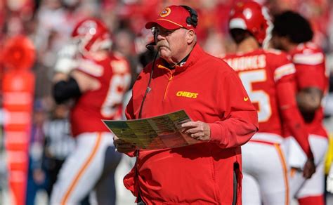 Andy Reid E Os Chiefs Ficam Sem Estrela Para Confronto Decisivo Contra