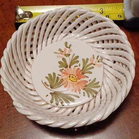 D H Holmes Other Holmes Painted Cermic Dish Ade In Italy Small