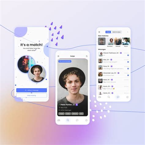 Mobile Design For Dating App Mobile Design Mobile Ui Design Mobile App Design