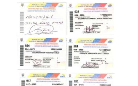 Certificado De Votacion Imprimir Actualizado Octubre 75088 The Best