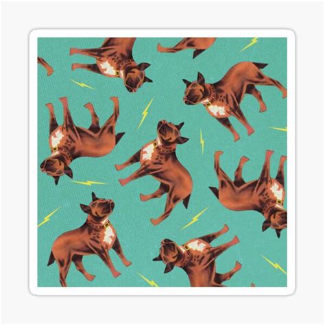 Dicky Bow Bruno Sticker For Sale By Dickybow Redbubble