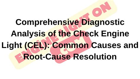 Engine Light On Check Engine Light And Obd Ii Code Guide