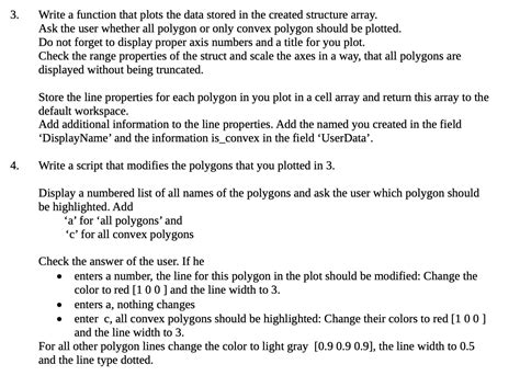 Solved 3 Write A Function That Plots The Data Stored In The