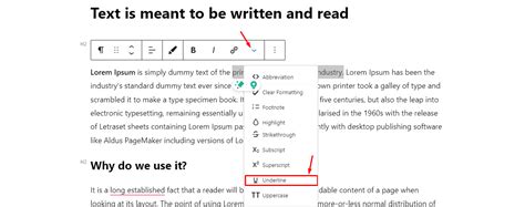 How To Underline In Wordpress 3 Unique Ways