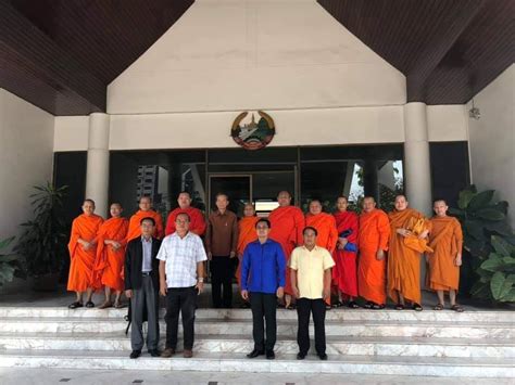 ວັນທີ 28 03 2019 ຄະນະປະຈໍາສູນກາງ ອົງການພຸດທະສາສະໜາສໍາພັນ ແຫ່ງ ສປປ ລາວ ນໍາພາໂດຍ ພຣະອາຈານ ປອ