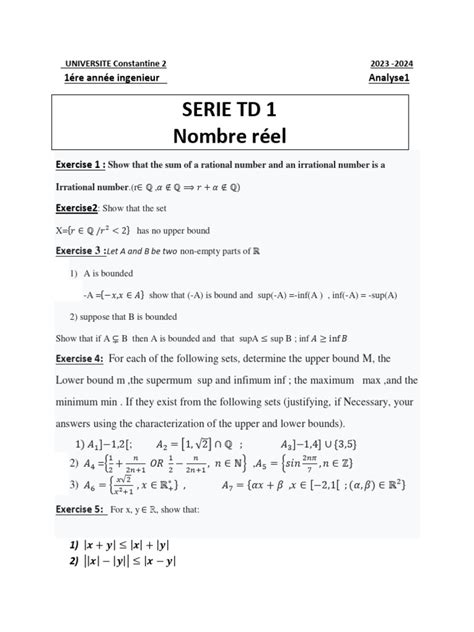 td 1 real numbers pdf rational number number theory